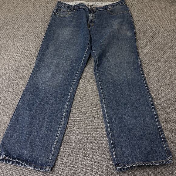 Road | Jeans | Road Jeans Mens Size 38x32 Wide Leg High Rise Denim Blue ...